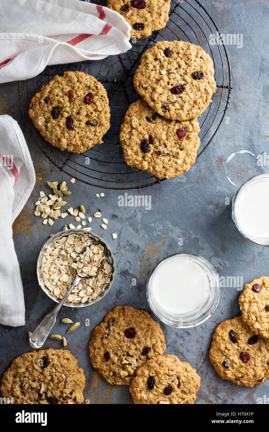 Overhead view dried fruits hi-res stock photography and images - Alamy