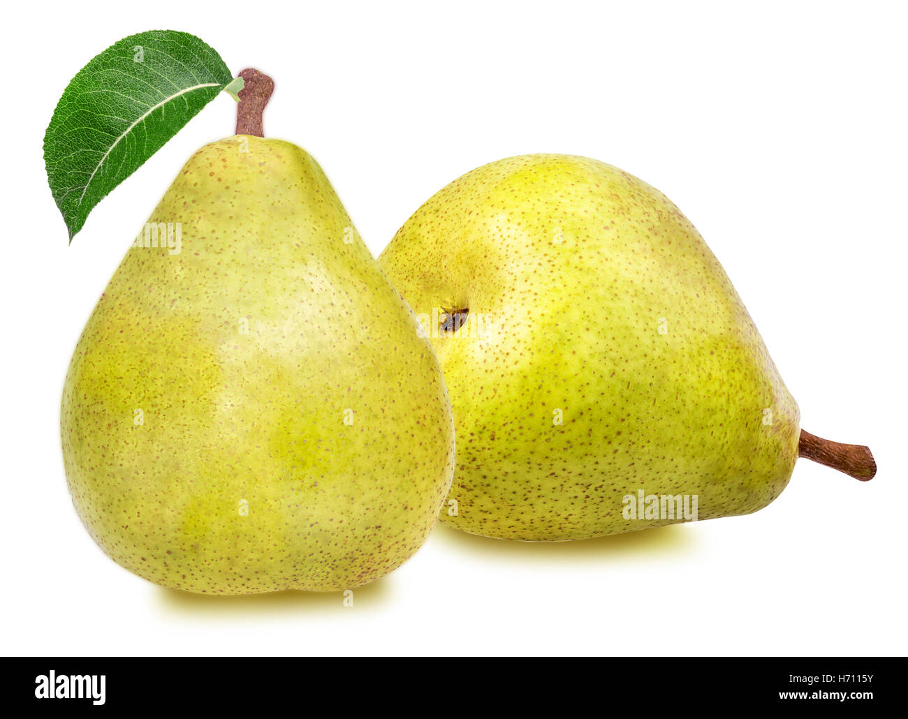 pears isolated on white background Stock Photo - Alamy