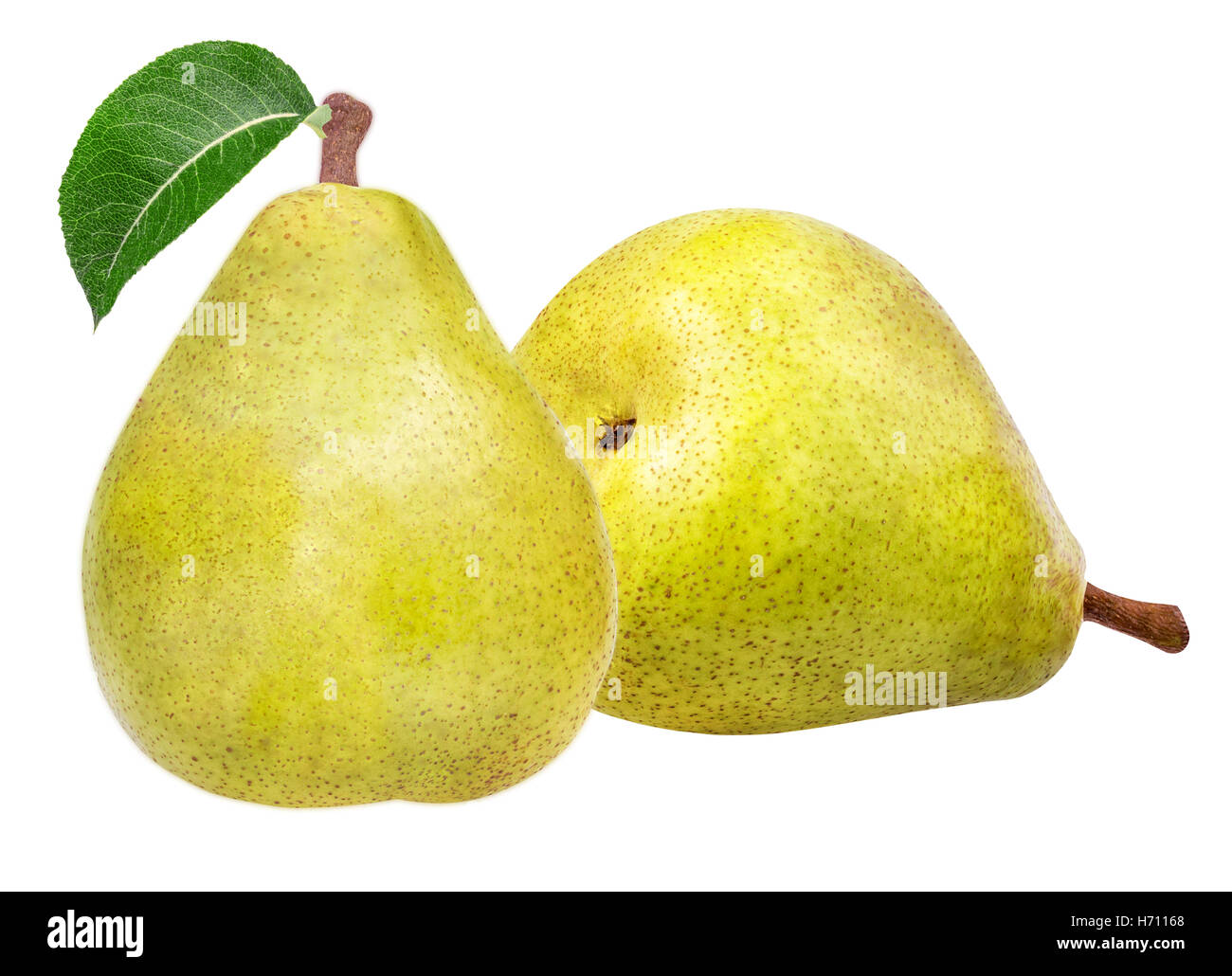 pears isolated on white background Stock Photo - Alamy