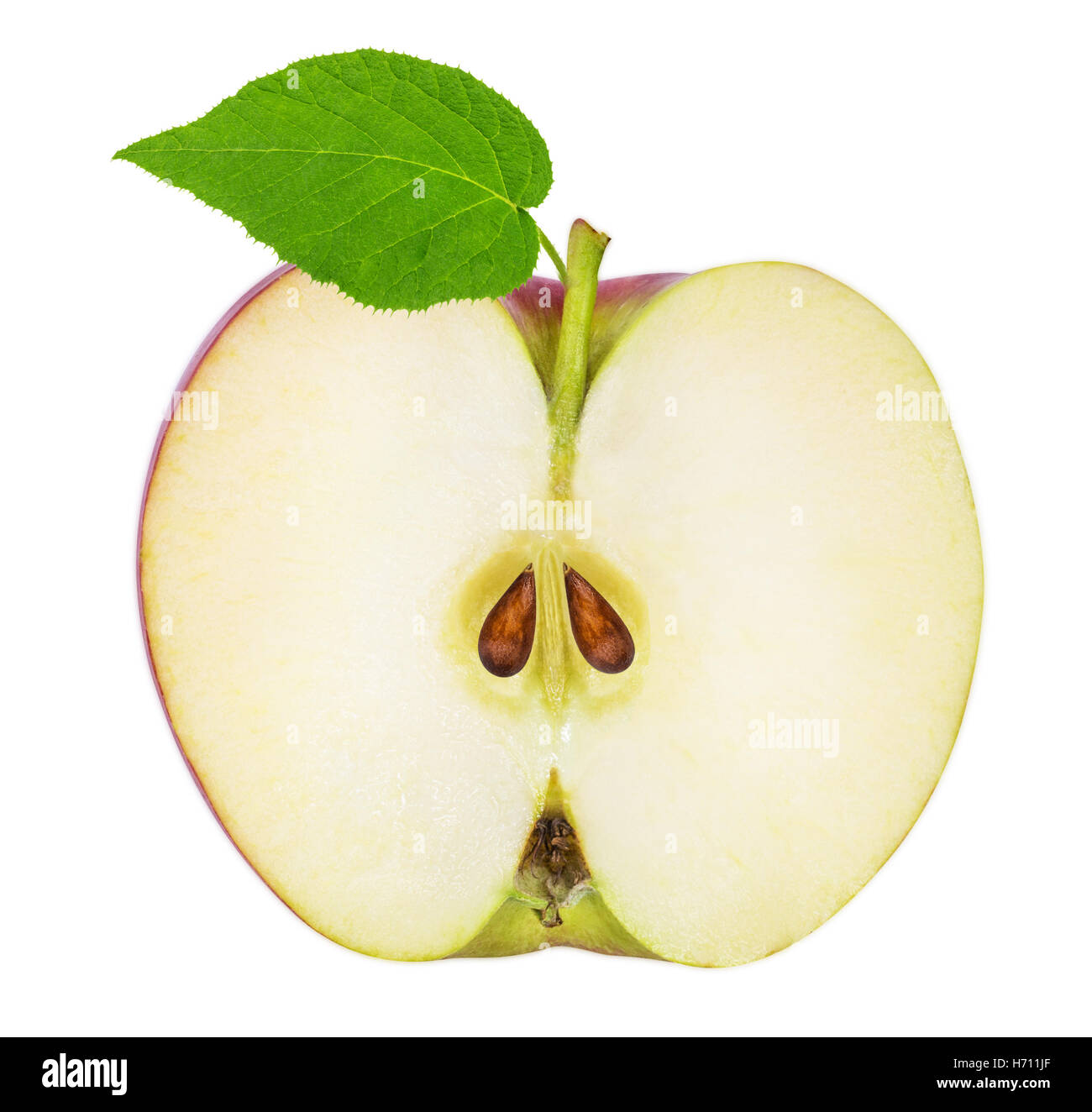 apple isolated on white background Stock Photo - Alamy