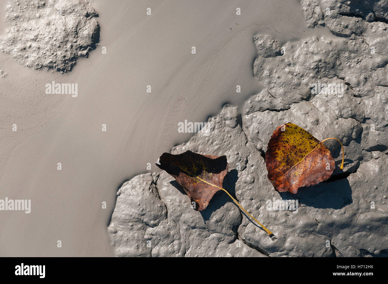little volcano in Monteleone di Fermo called "Vulcanelli Stock Photo ...