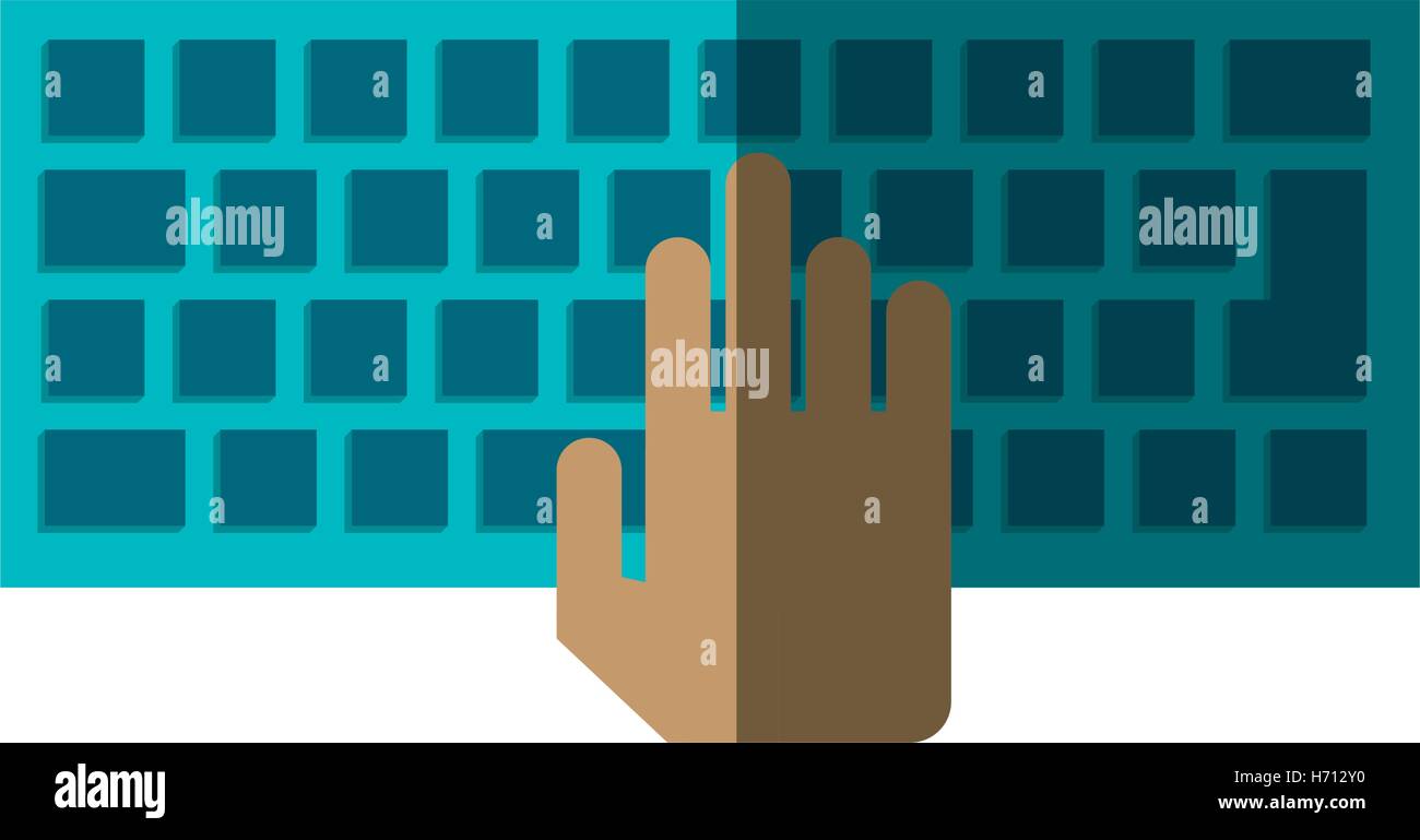 Over keyboard Stock Vector Images - Alamy