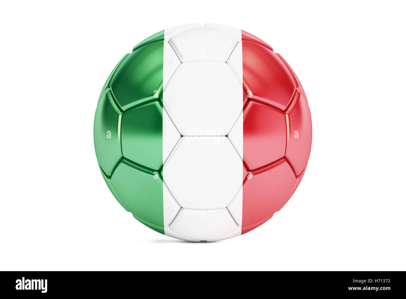 Italian flag soccer ball hi-res stock photography and images - Alamy