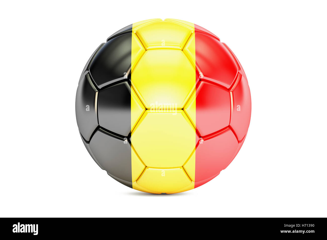 Soccer football ball belgium flag hi-res stock photography and images ...