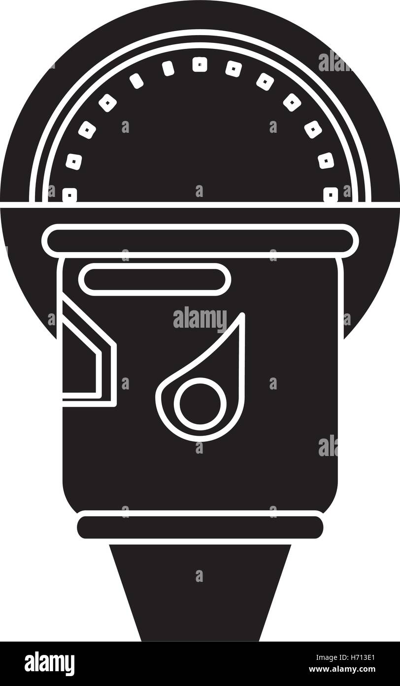 Isolated parking meter design Stock Vector Image & Art - Alamy