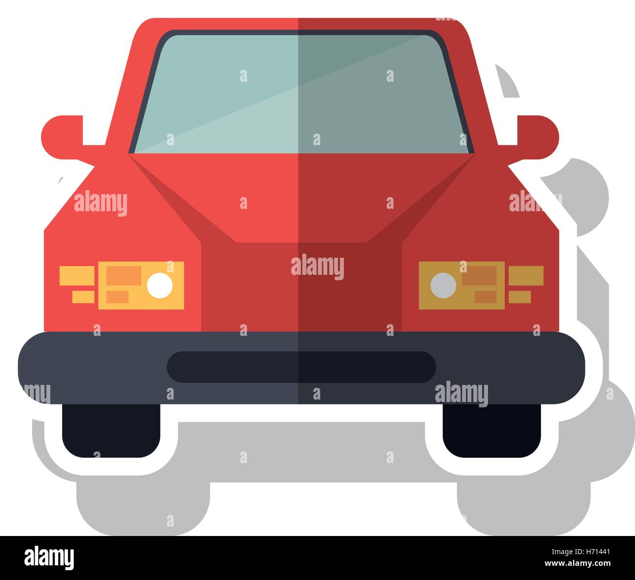Isolated car vehicle design Stock Vector Image & Art - Alamy
