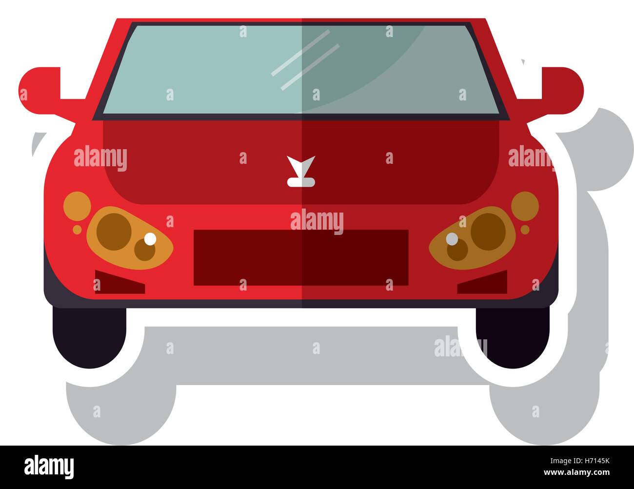 Isolated car vehicle design Stock Vector Image & Art - Alamy