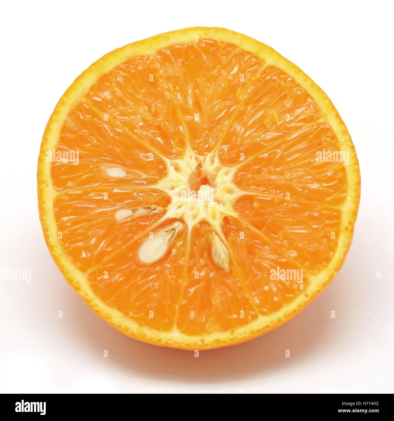 closeup of sweet orange isolated on white background Stock Photo - Alamy
