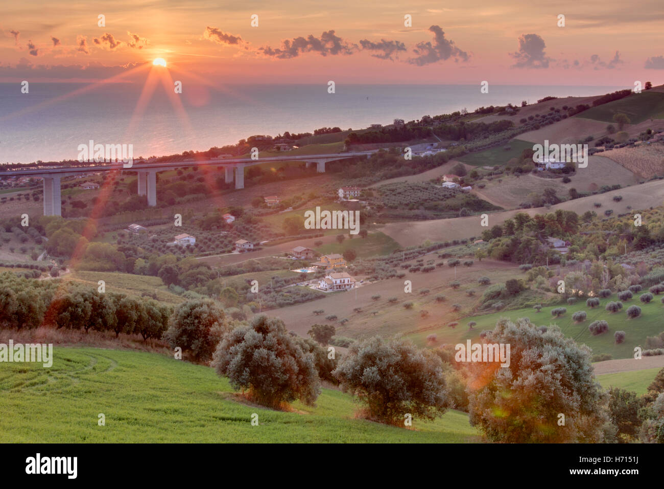 Beautiful Abruzzo Region of Central Italy Stock Photo - Alamy