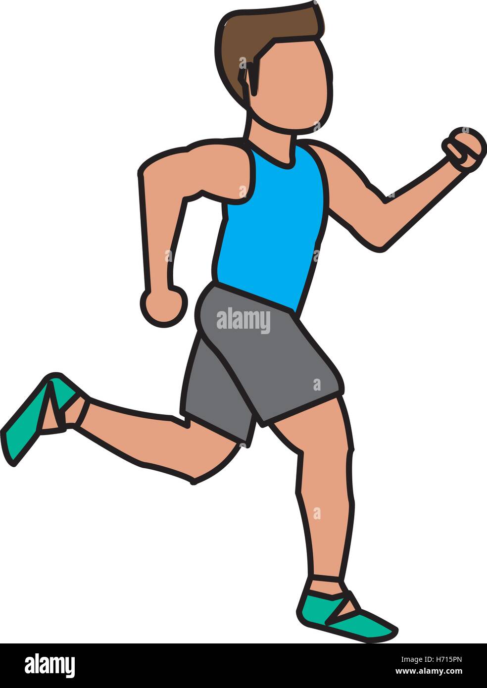 Clip Art Road Runner Stock Vector Images - Alamy