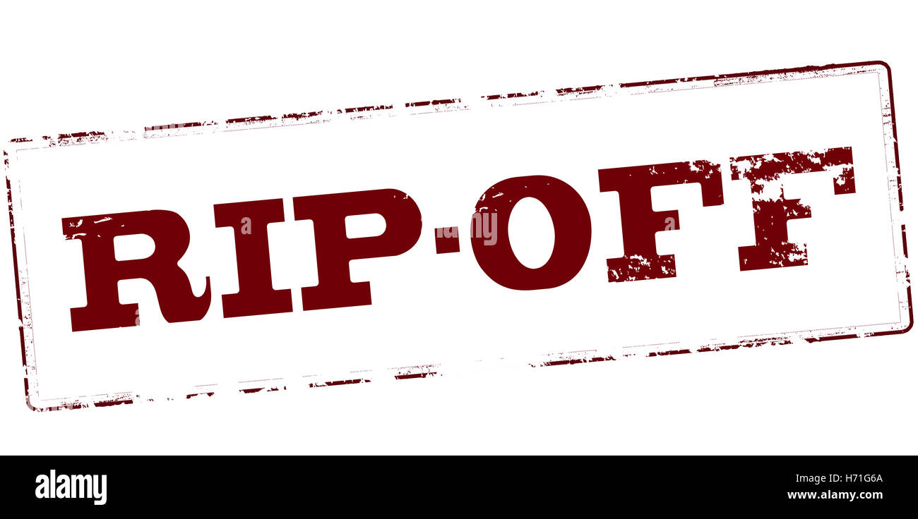 Rubber stamp with text rip off inside, vector illustration Stock Photo ...