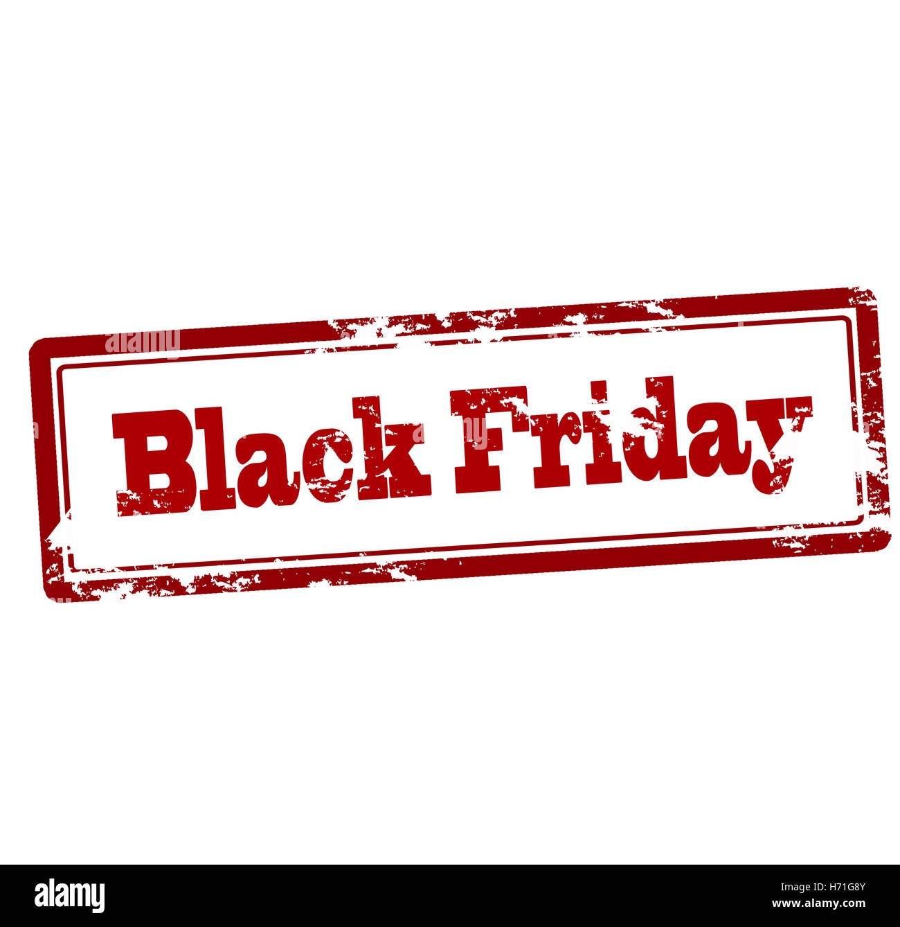Rubber stamp with text black Friday inside, vector illustration Stock ...