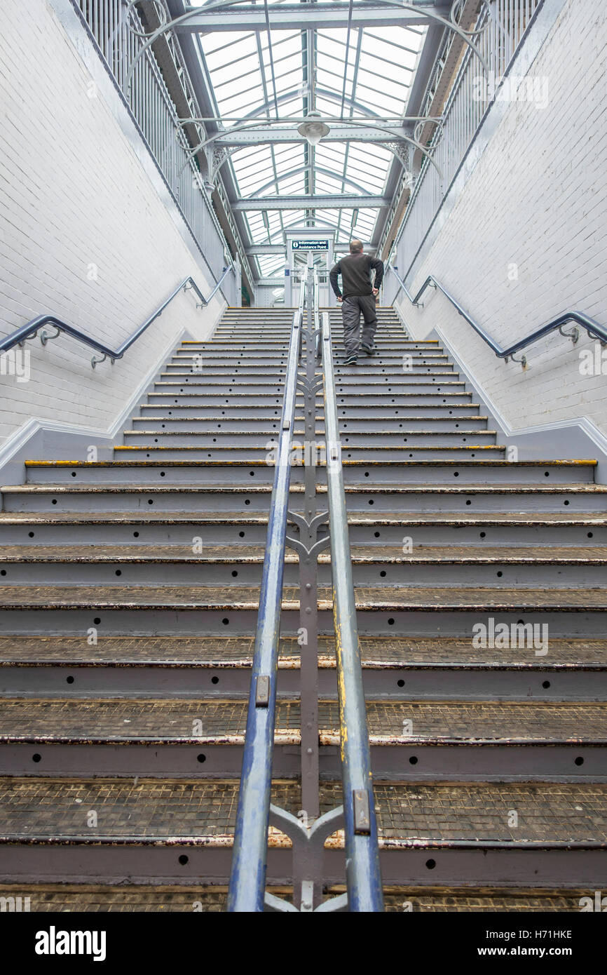 Stairs station hi-res stock photography and images - Alamy