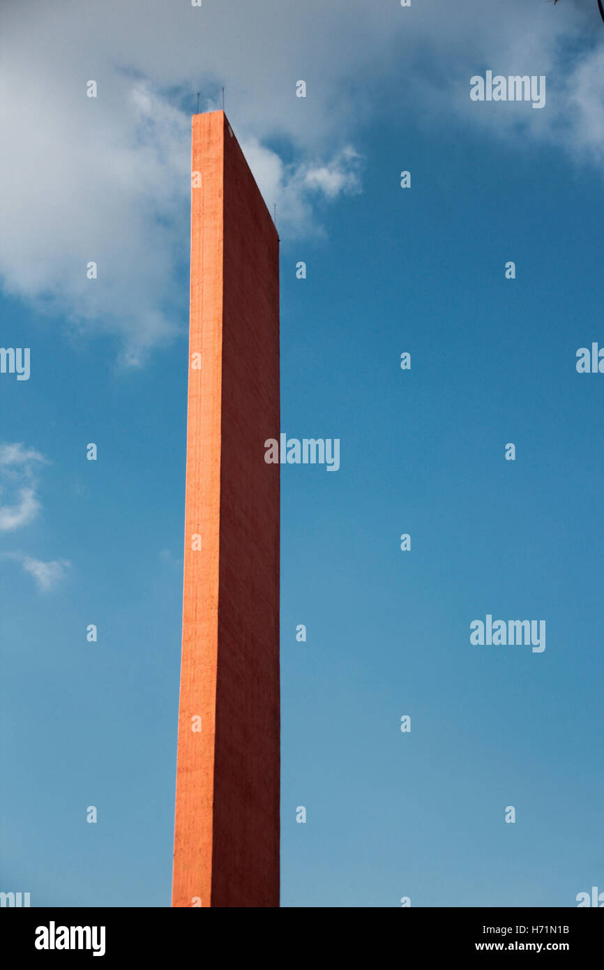 Faro del Comercio tower in Monterrey Nuevo Leon Mexico, 2016 Stock ...