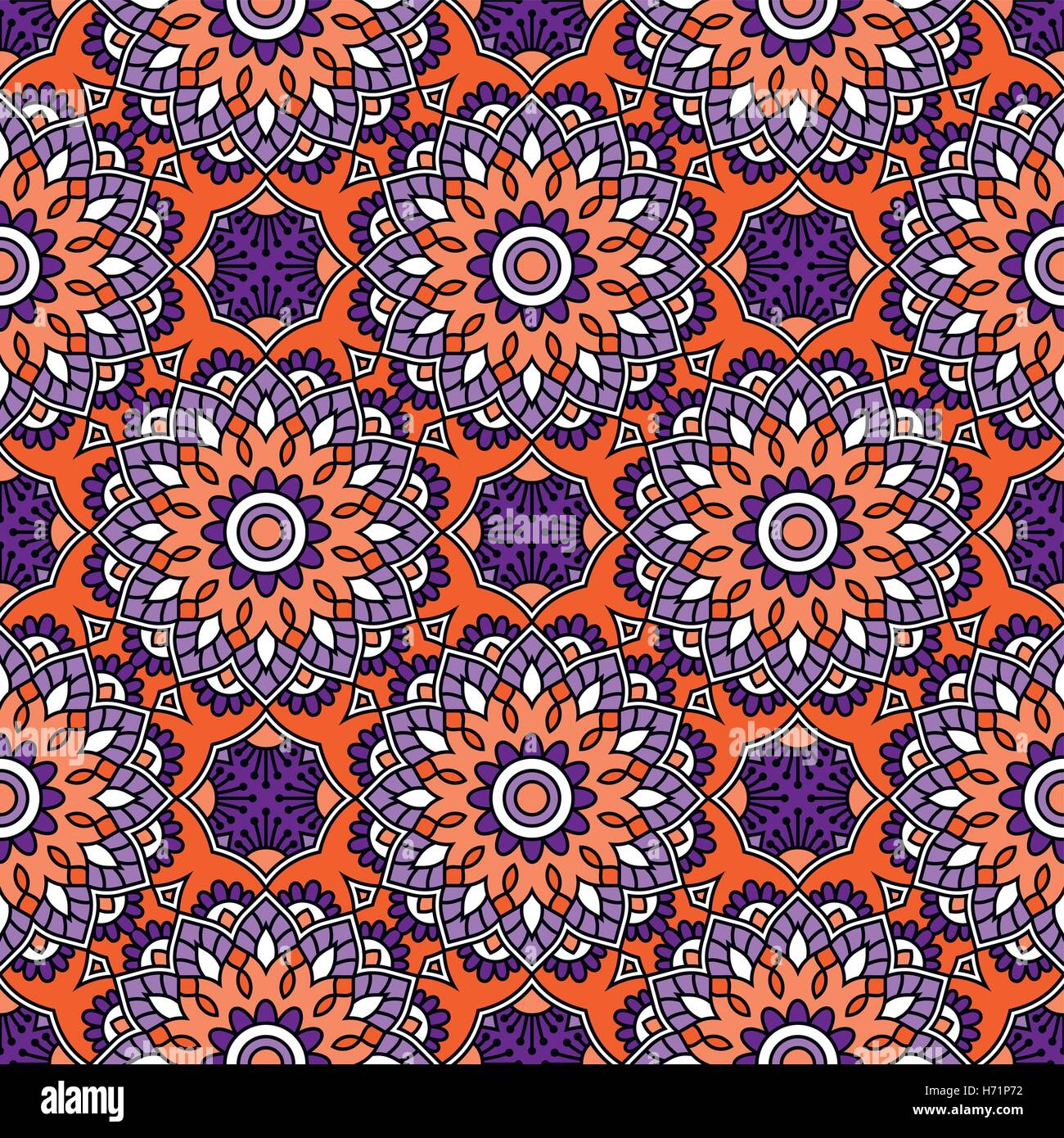 Seamless oriental pattern Stock Vector Image & Art - Alamy