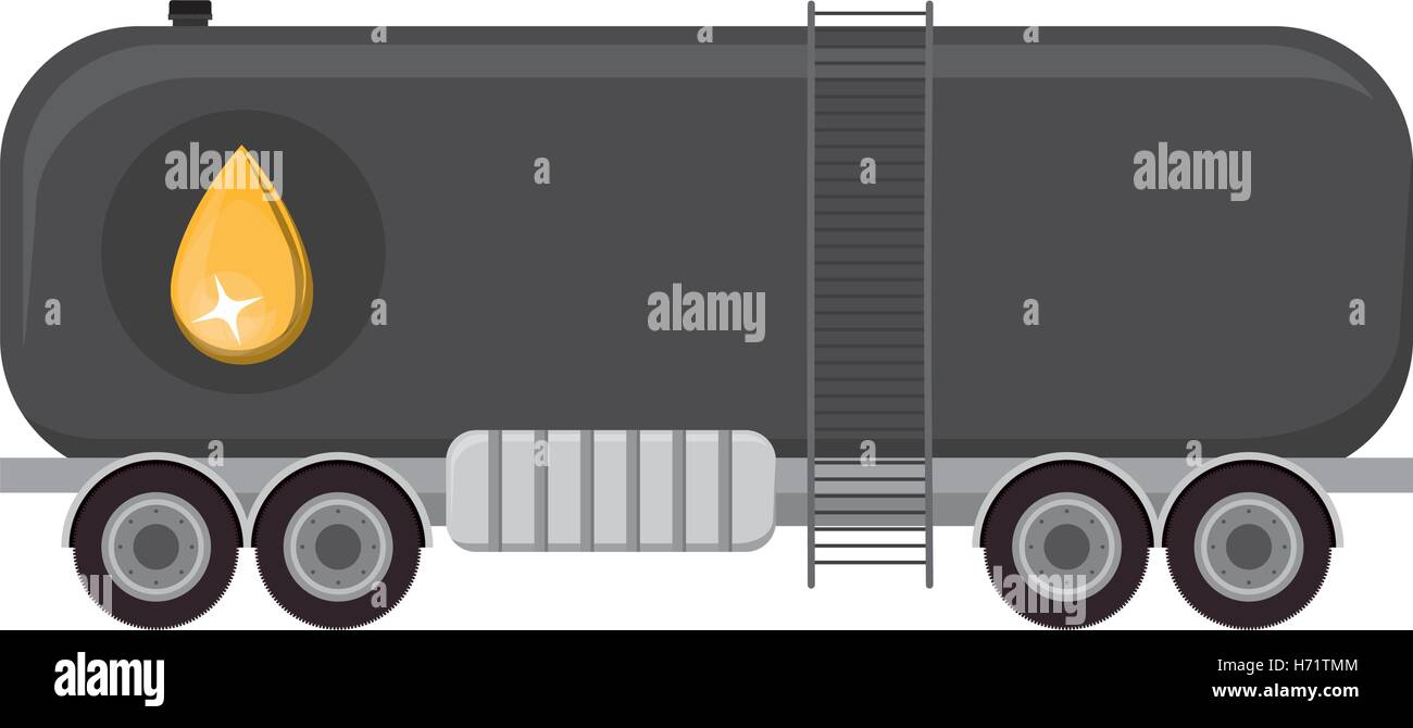 oil cargo tank. petroleum and oil design. vector illustration Stock ...