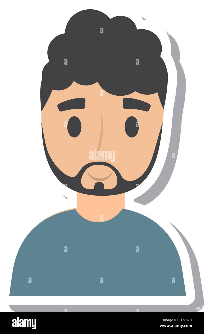 elegant man male isolated icon vector illustration design Stock Vector ...