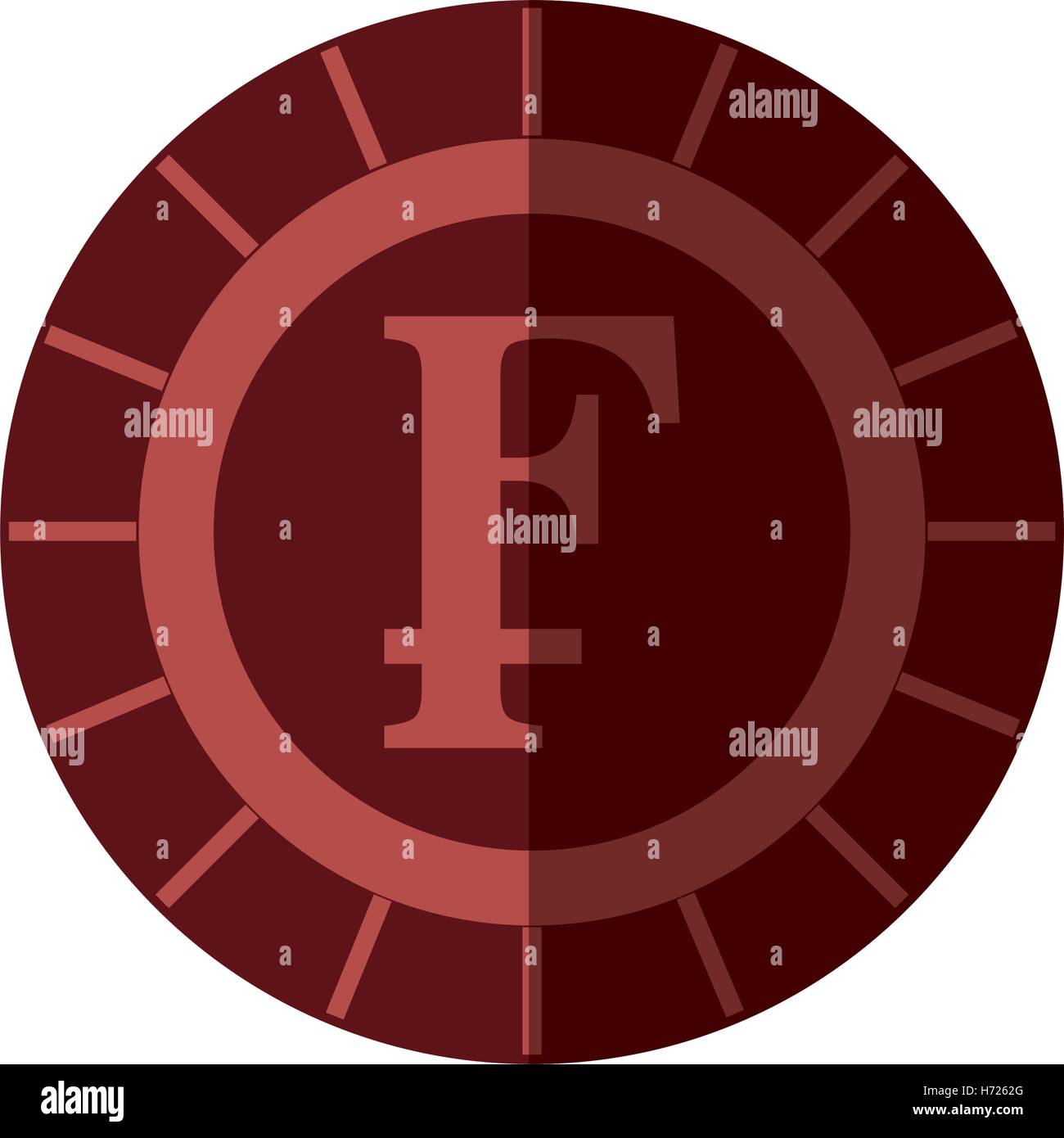 Franco symbol Stock Vector Images - Alamy