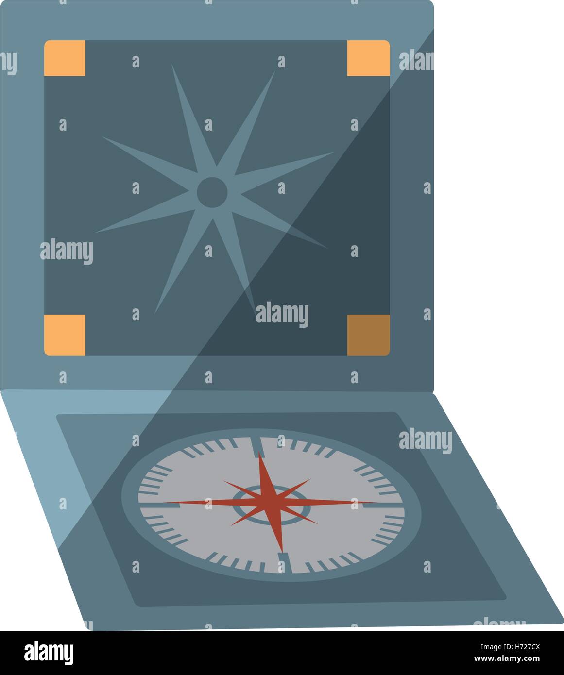compass guide device isolated icon vector illustration design Stock ...