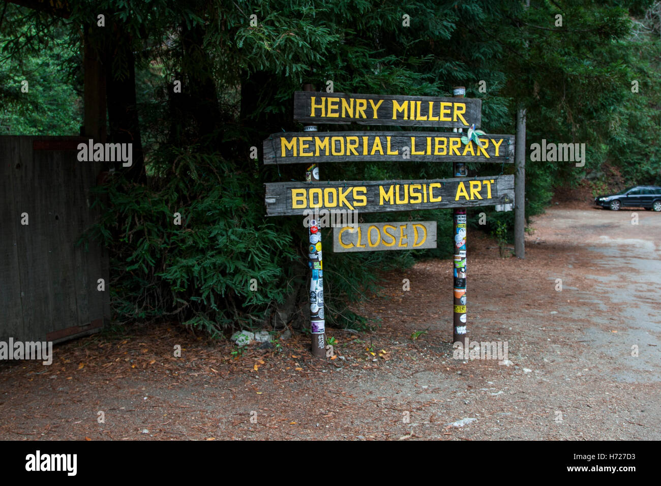 Henry miller memorial library big sur hi-res stock photography and ...