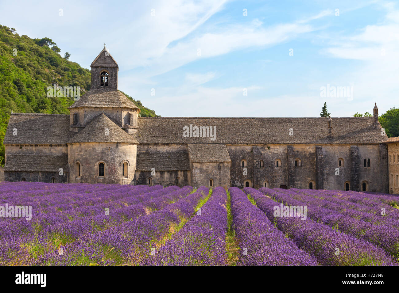 An ancient monastery Abbaye Notre-Dame de Senanque ( Abbey of Senanque ...