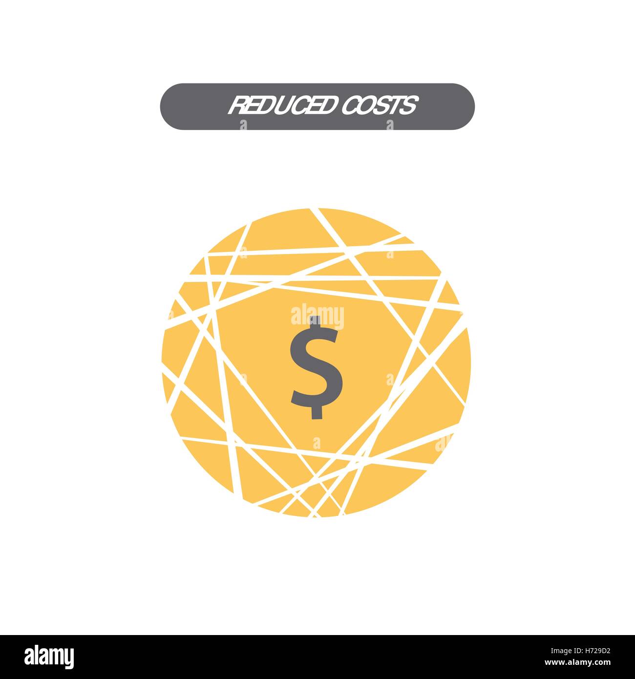 Costs icon hi-res stock photography and images - Alamy