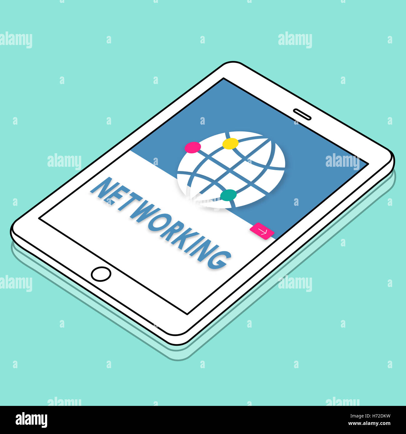 Global Communication Connection Networking Graphic Concept Stock Photo ...
