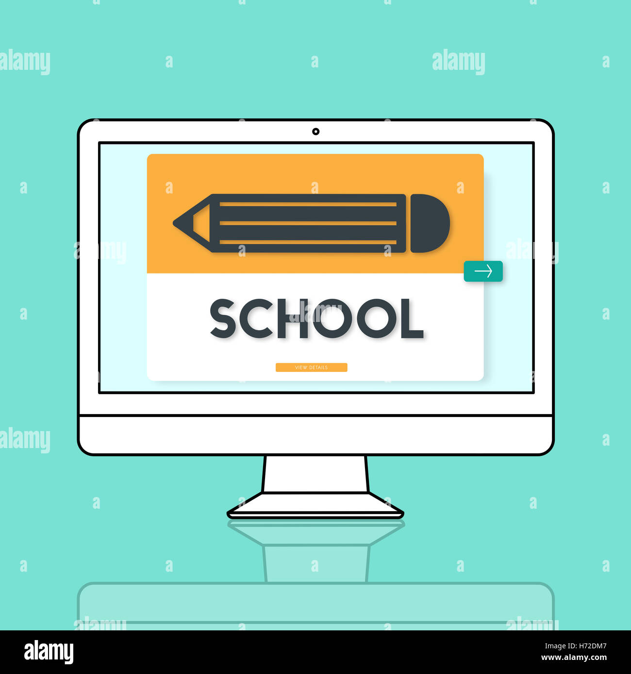 Learning computer pencil hi-res stock photography and images - Alamy