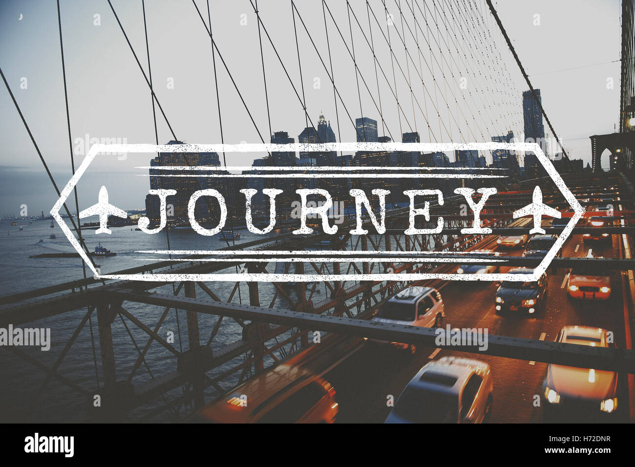 Journey Explore Travel Trek Trip Tour Graphic Concept Stock Photo - Alamy