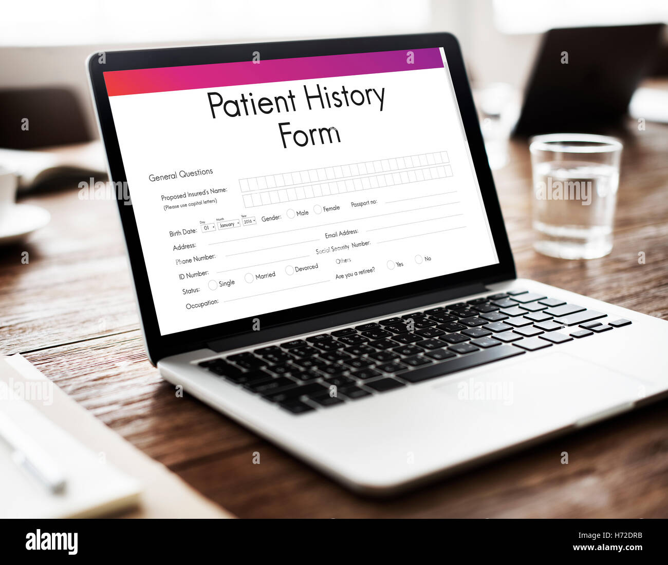 Electronic patient information hi-res stock photography and images - Alamy