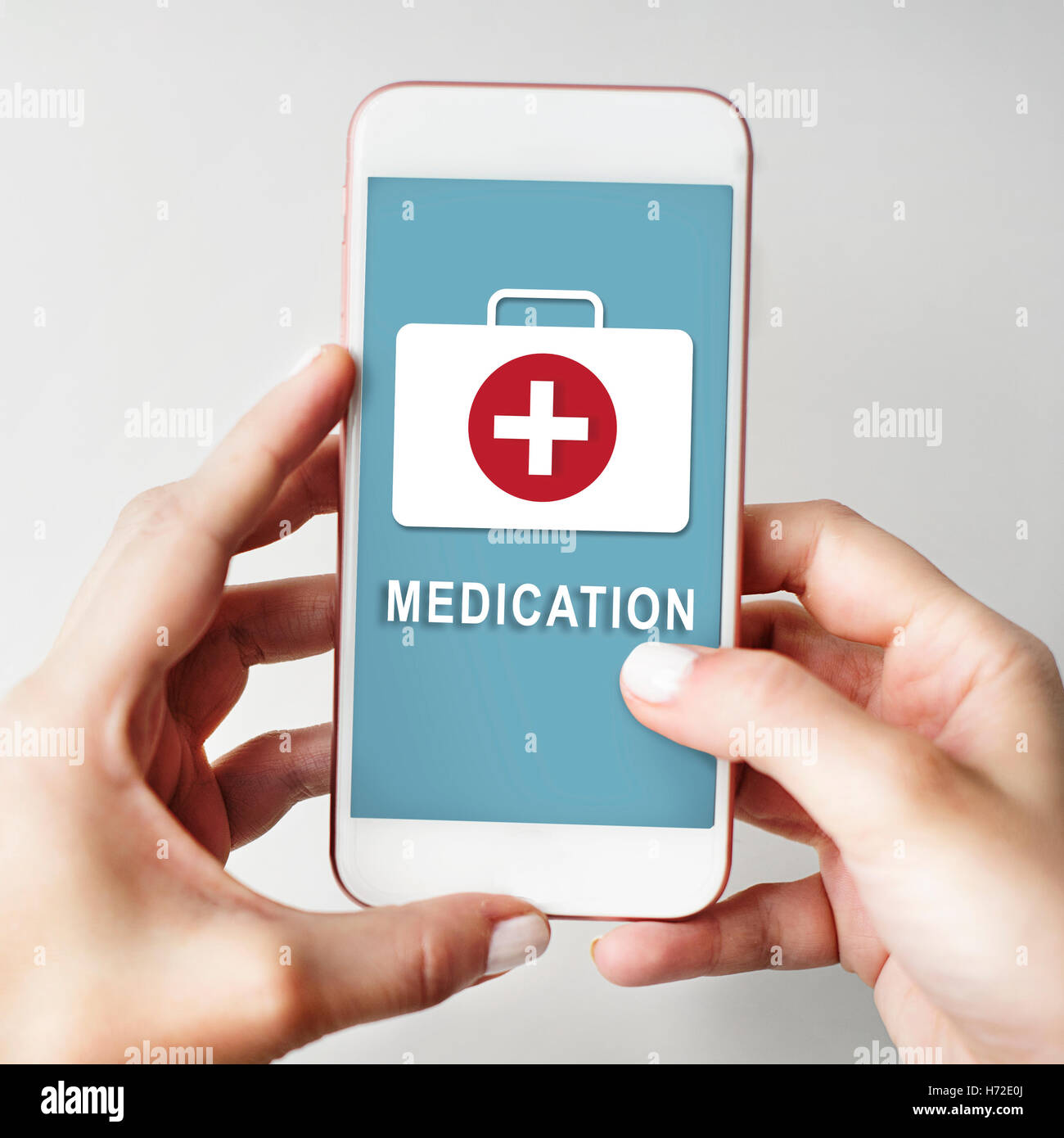 Medication Healthcare First Aid Concept Stock Photo - Alamy