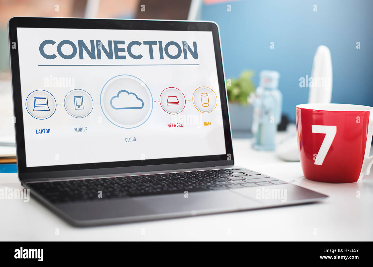 Networking Communication Connection Share Ideas Concept Stock Photo - Alamy