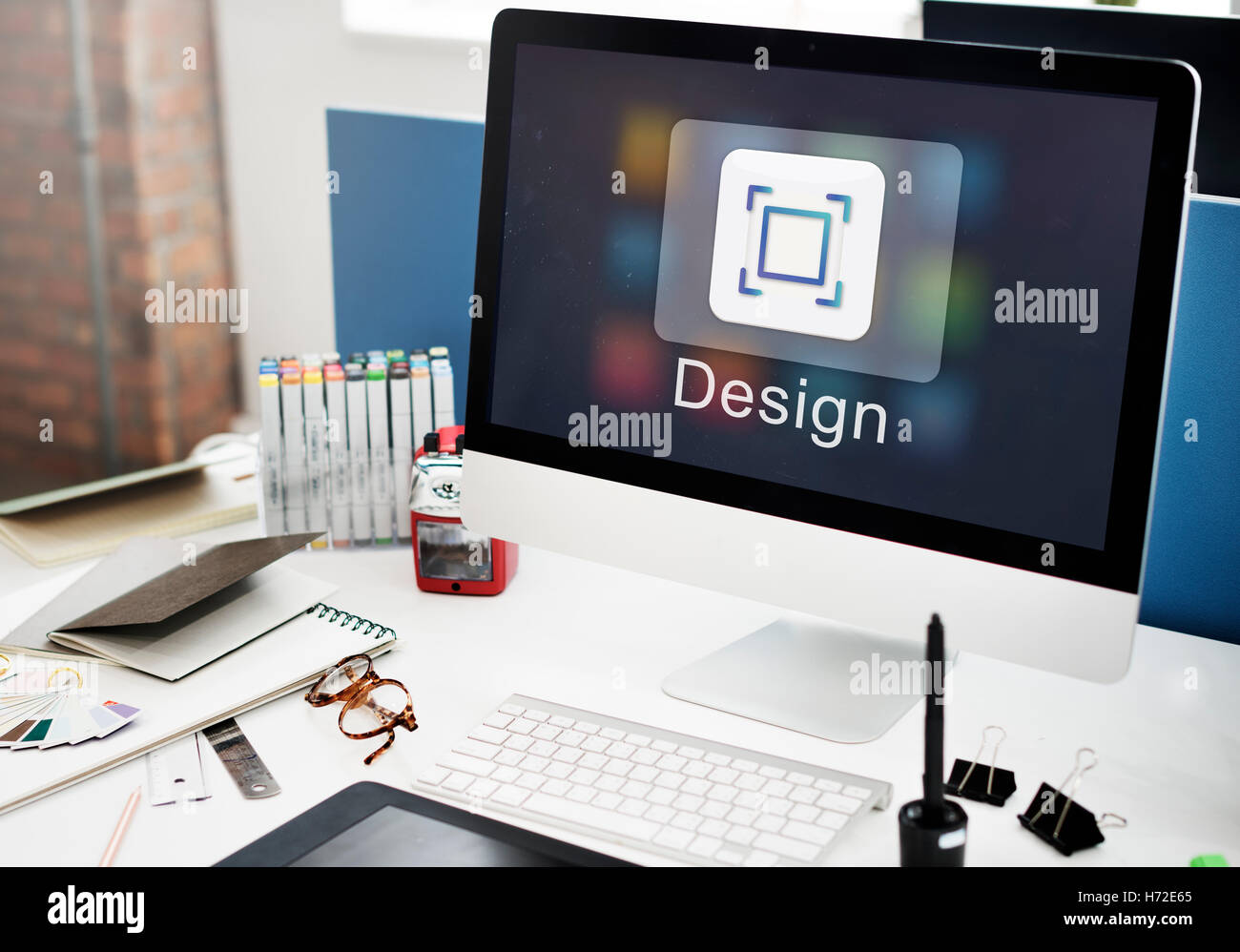 Application Design Ideas Innovation Graphic Concept Stock Photo - Alamy