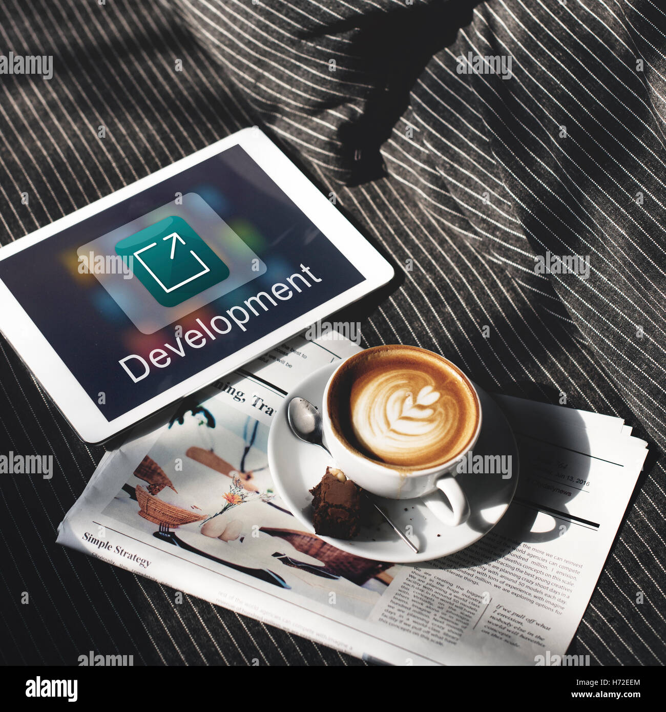 Creation Design Digital Gadget Invention Graphic Concept Stock Photo ...