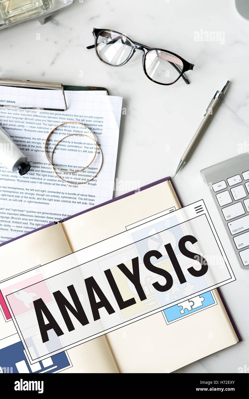 Business Working Analysis Planning Concept Stock Photo - Alamy