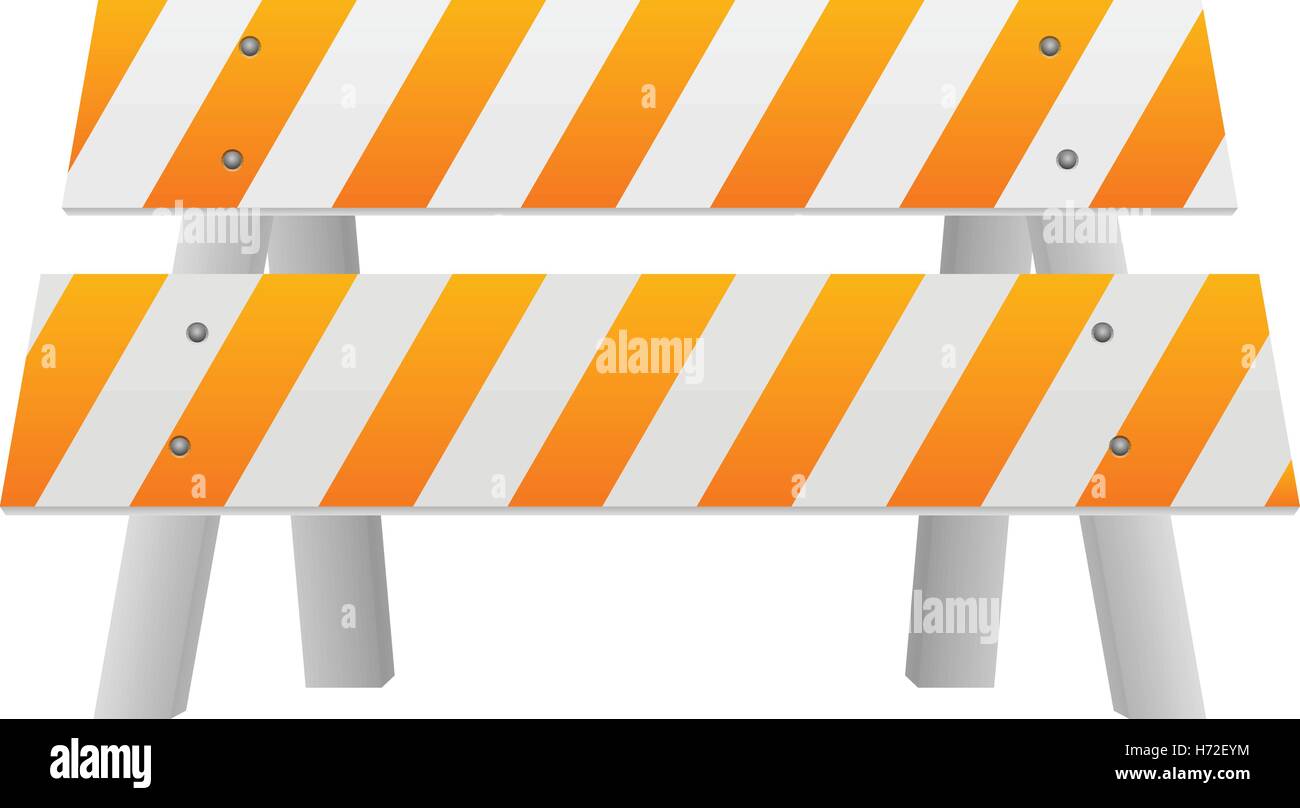 Safety Barrier Clip Art