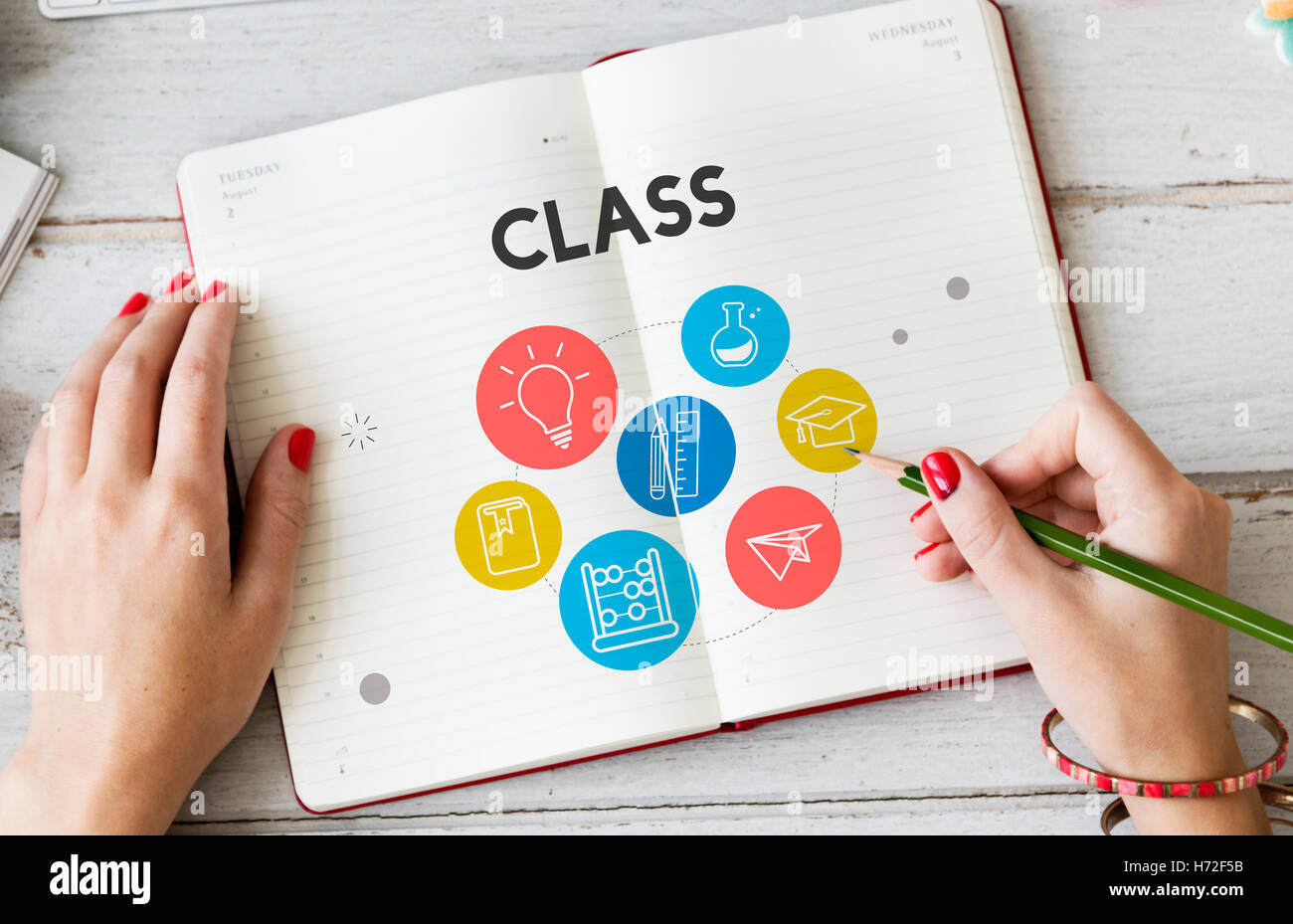 Wisdom Learning Knowledge Class Study Concept Stock Photo - Alamy