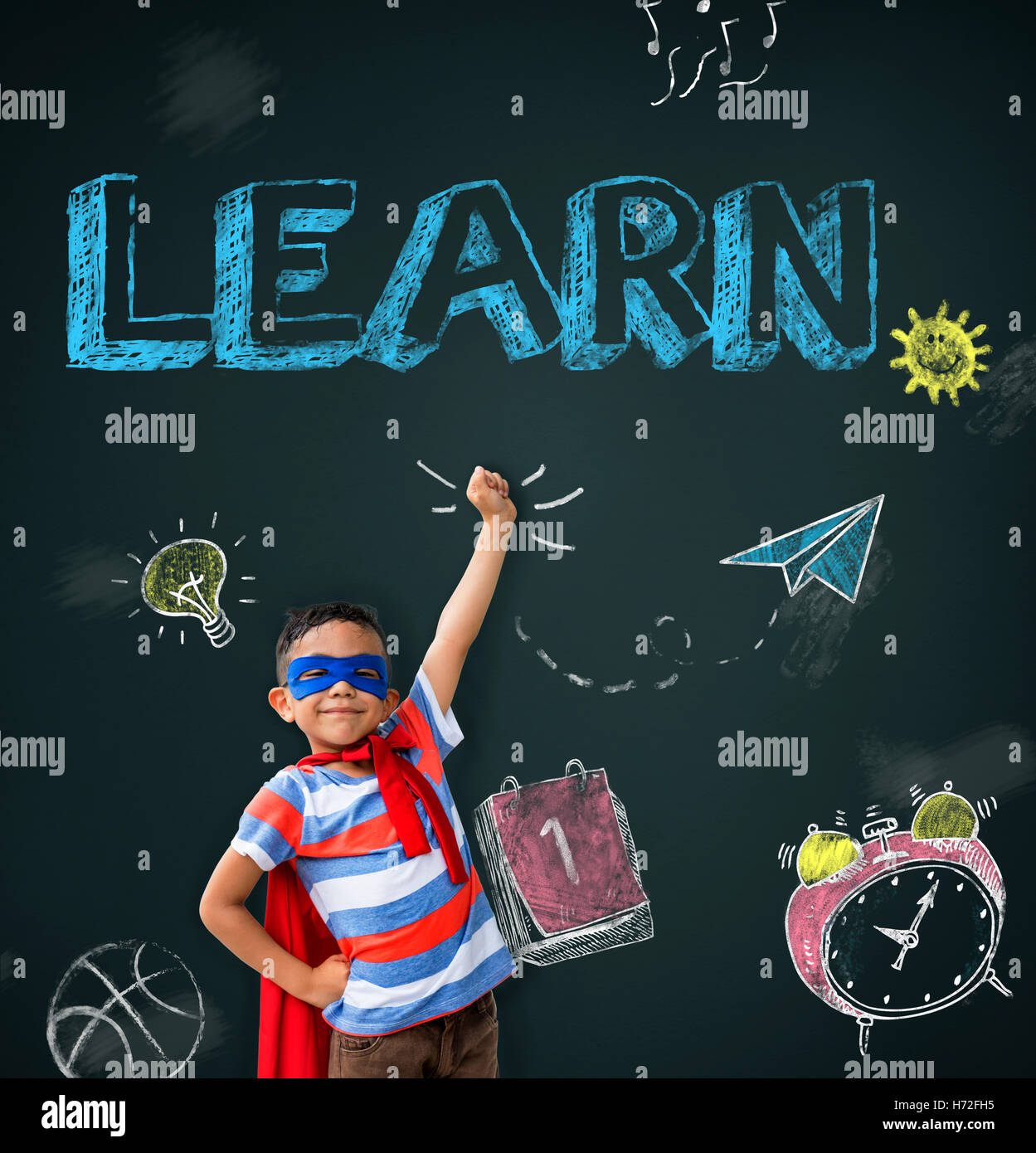 Study Ideas Learn Kids Concept Stock Photo - Alamy