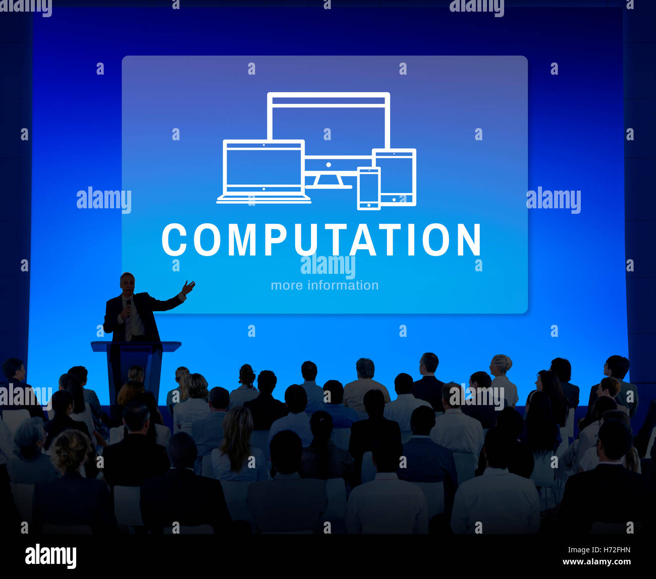 Computation Digital Design Innovation Concept Stock Photo - Alamy