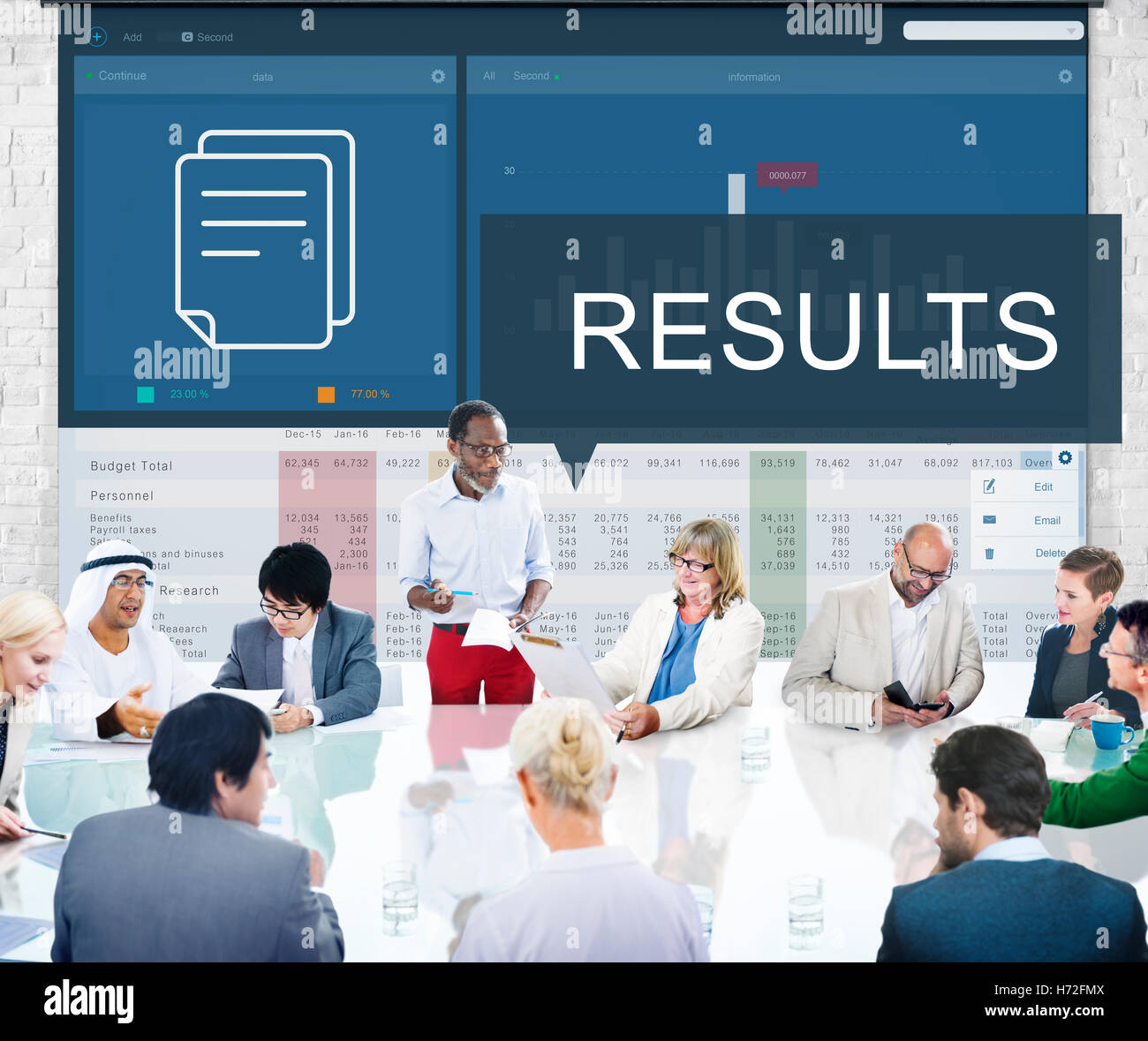 Analytics Marketing Research Business Data Progress Concept Stock Photo ...