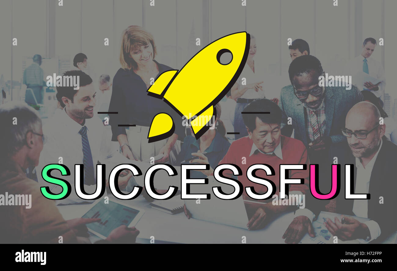 Innovation Launch Successful New Start Graphic Concept Stock Photo - Alamy