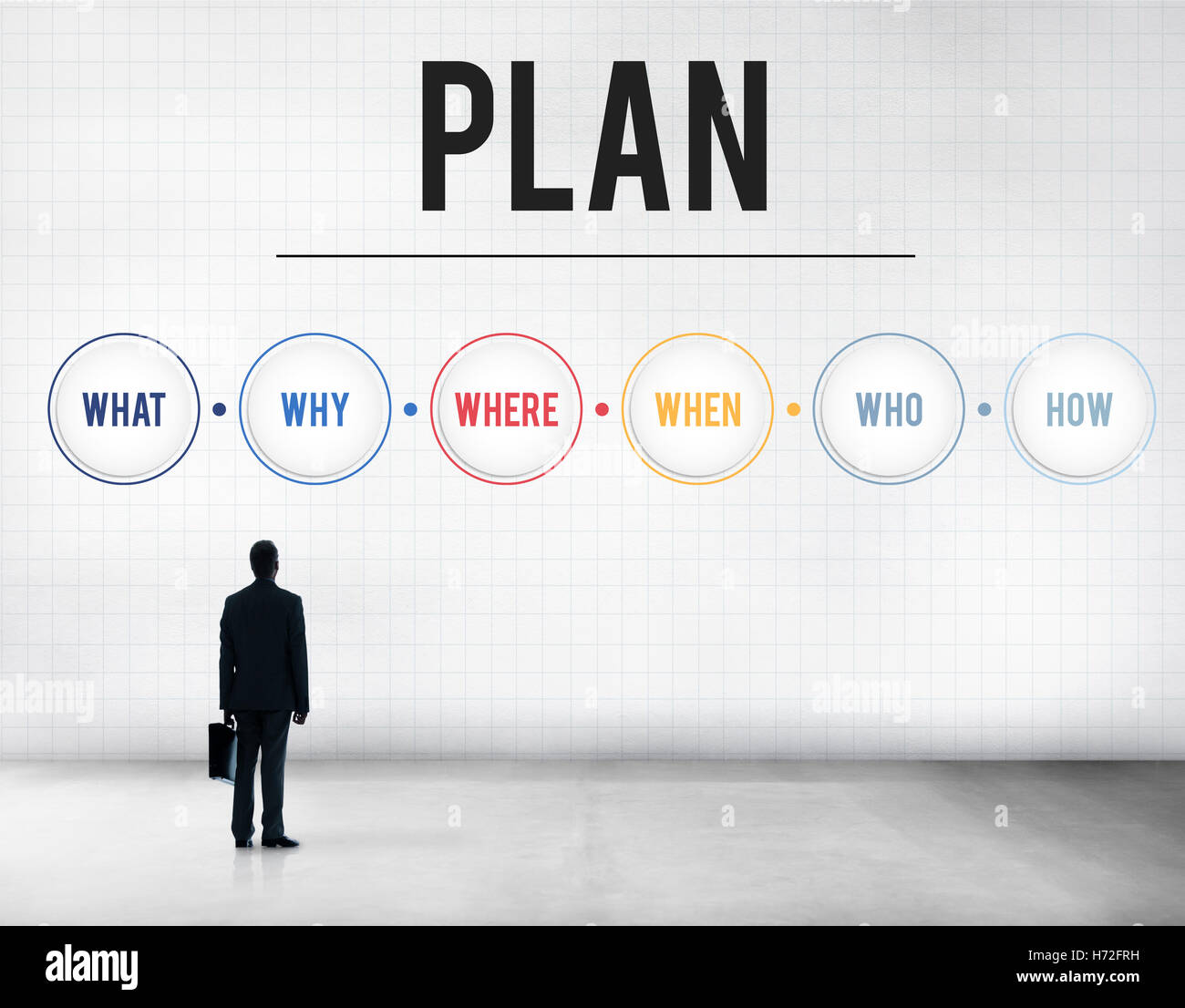 Plan Problem Solving Strategy Concept Stock Photo - Alamy