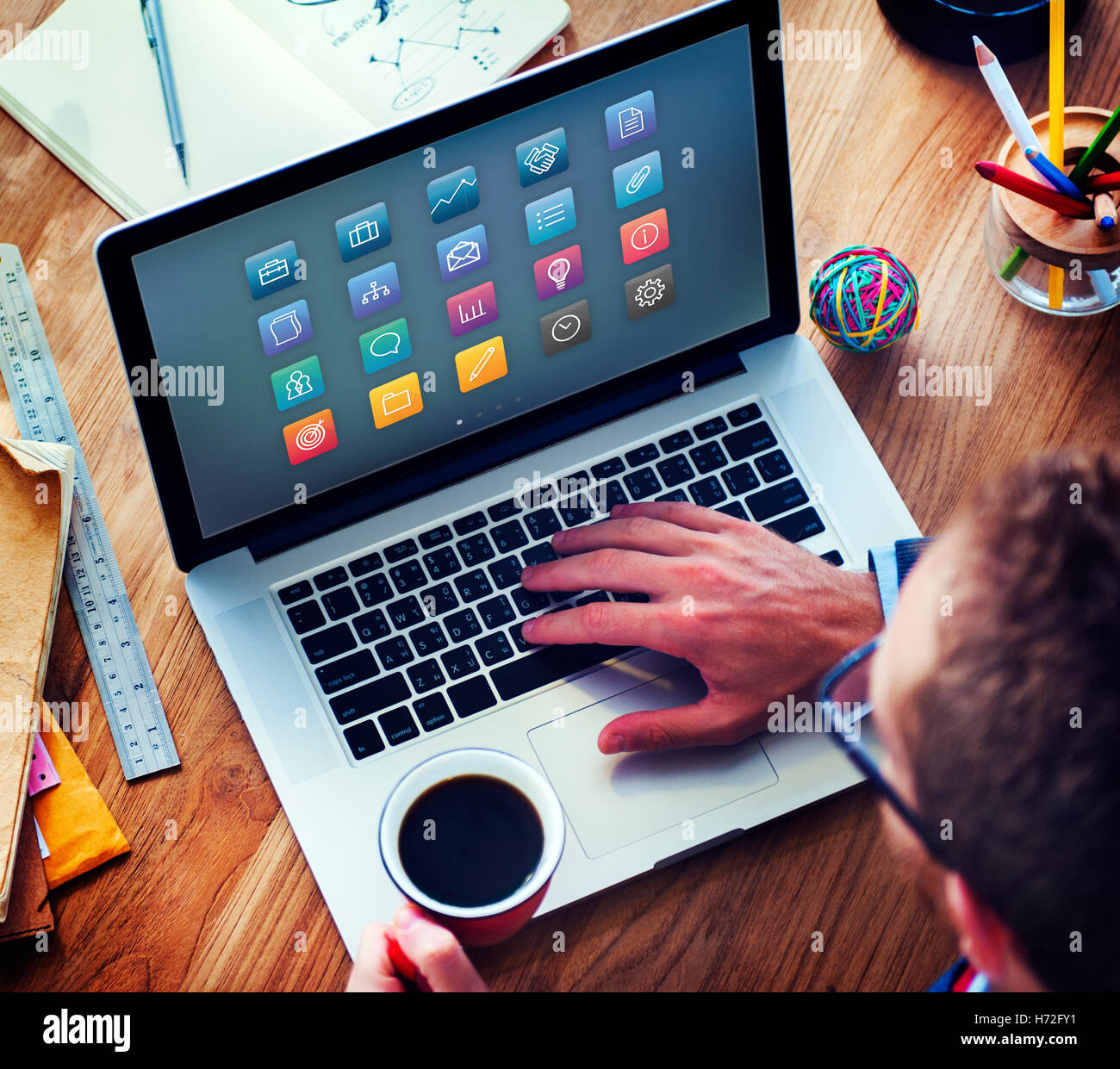 Digital layout hi-res stock photography and images - Alamy