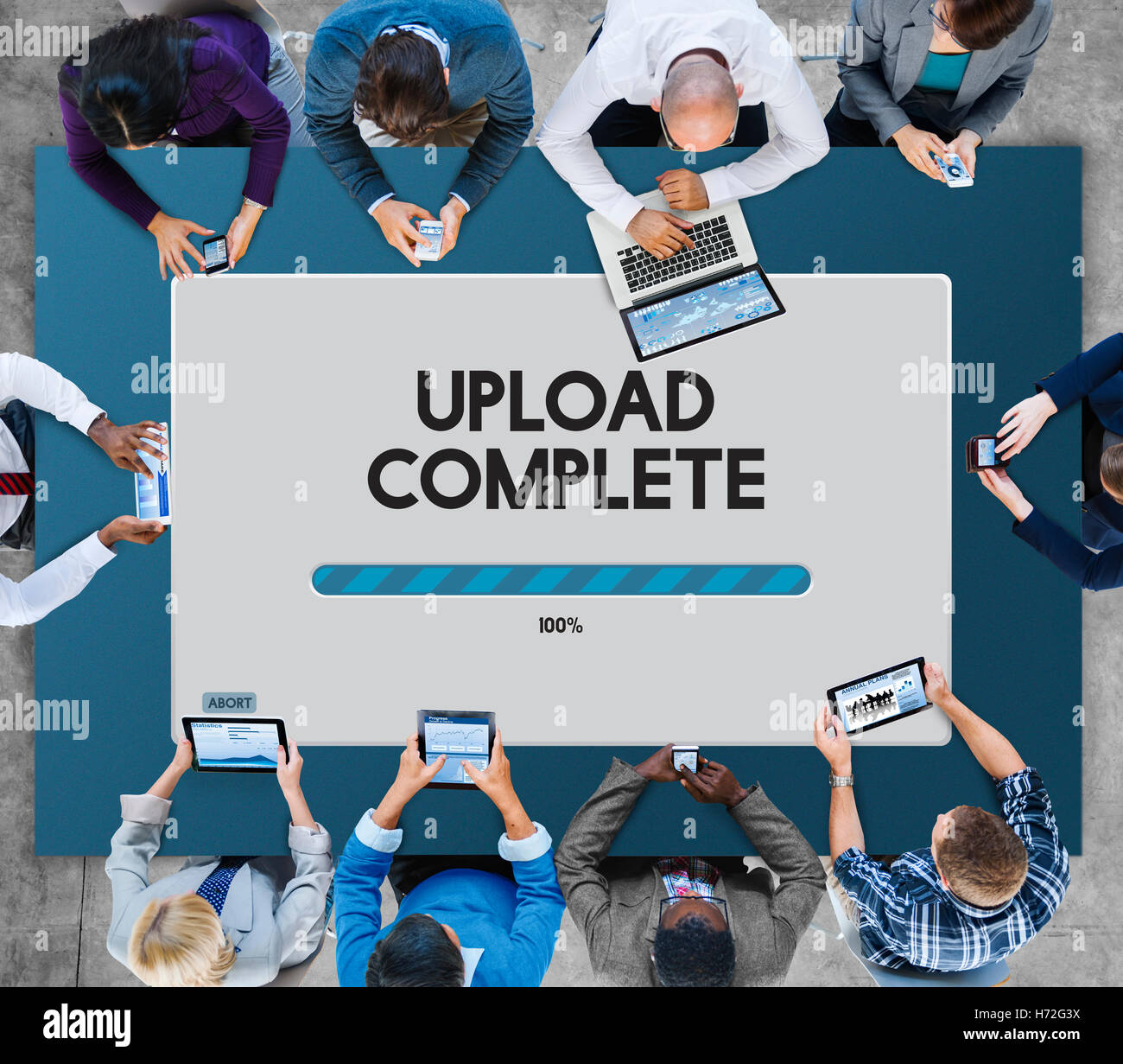 Speed Progress Bar Icon Technology Concept Stock Photo - Alamy