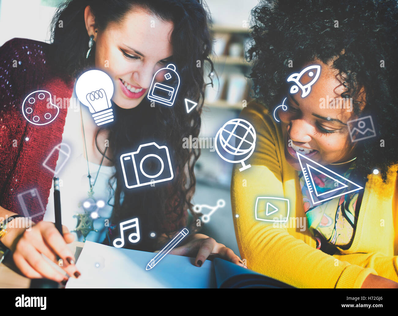 Creativity Design Process Graphics Concept Stock Photo - Alamy