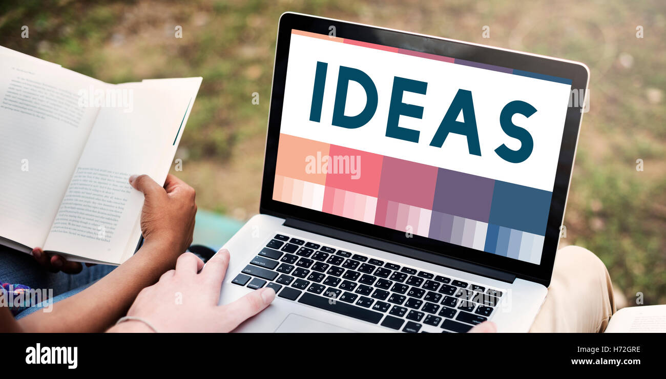 Create Creativity Ideas Design Concept Stock Photo - Alamy