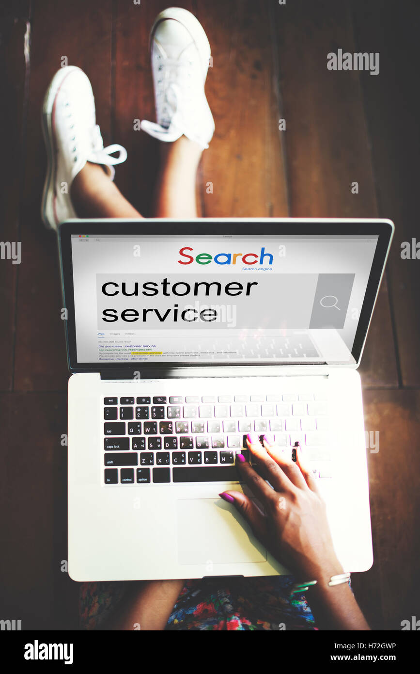 Customer Service Assistance Care Concept Stock Photo - Alamy