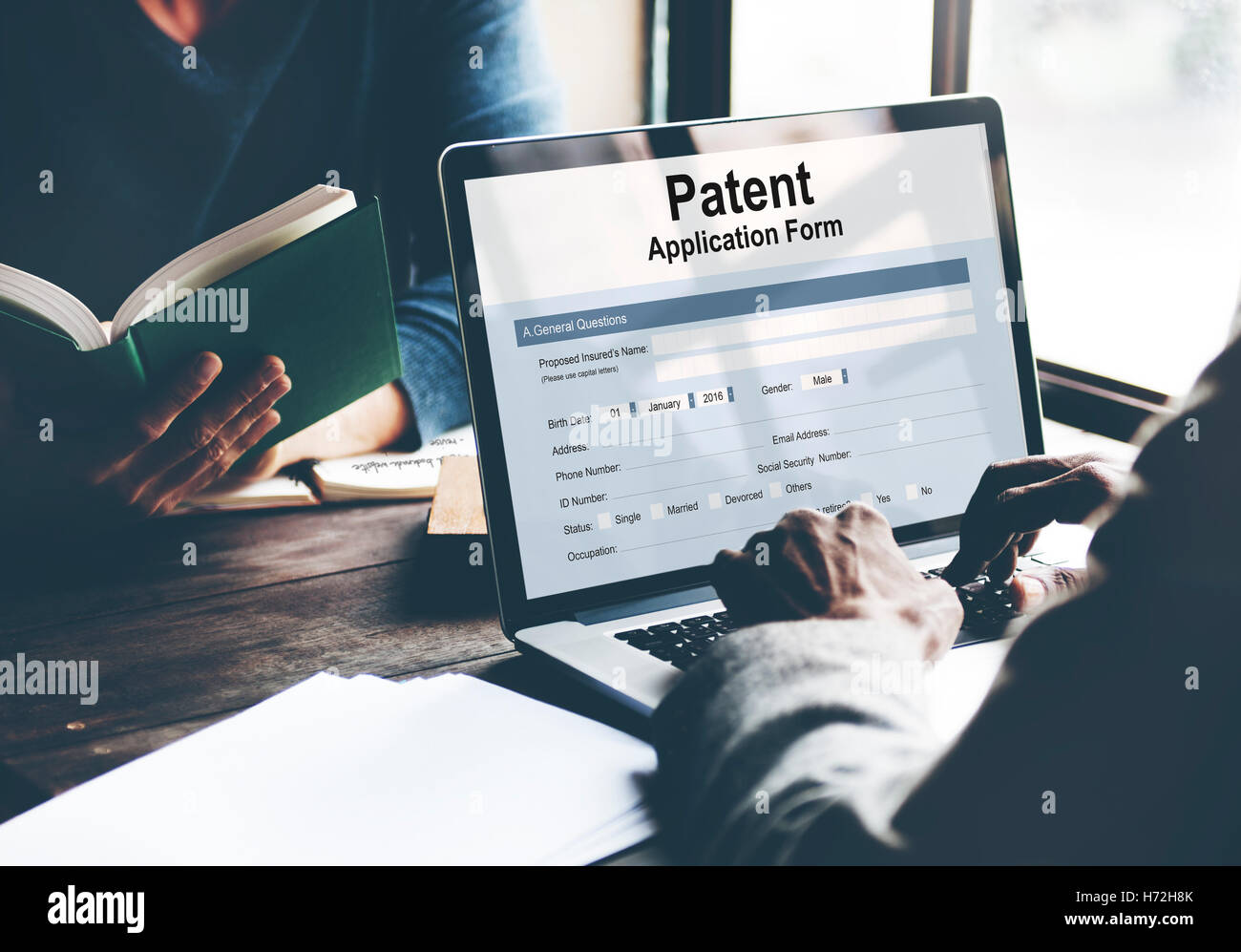 Patent Protection Intellectual Property Conept Stock Photo - Alamy