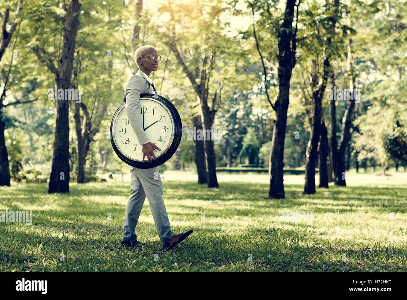 Alarm Timing Clock Schedule Punctual Time Concept Stock Photo - Alamy