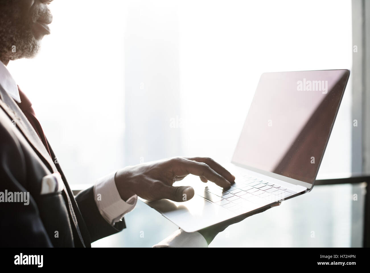 Businessman Enterprize Urban Occupation Man Concept Stock Photo - Alamy